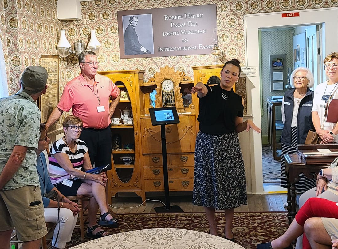 Goad inspires at the Robert Henri Museum - Hastings College