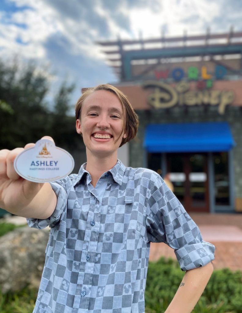 Schultz lands internship at most magical place on earth - Hastings College