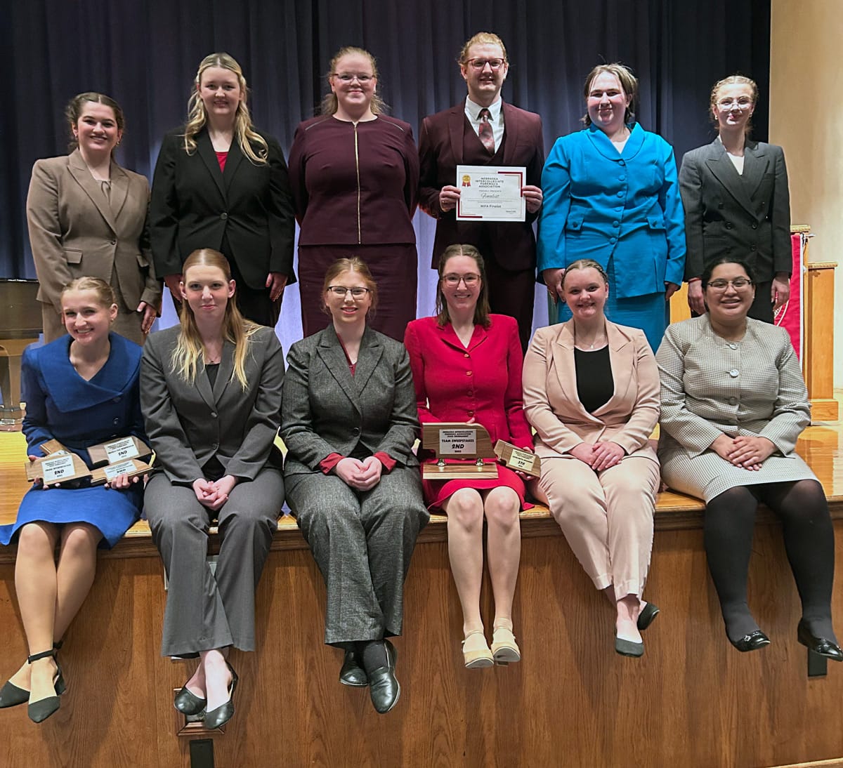 Forensics team takes second at state tournament, looks toward nationals ...