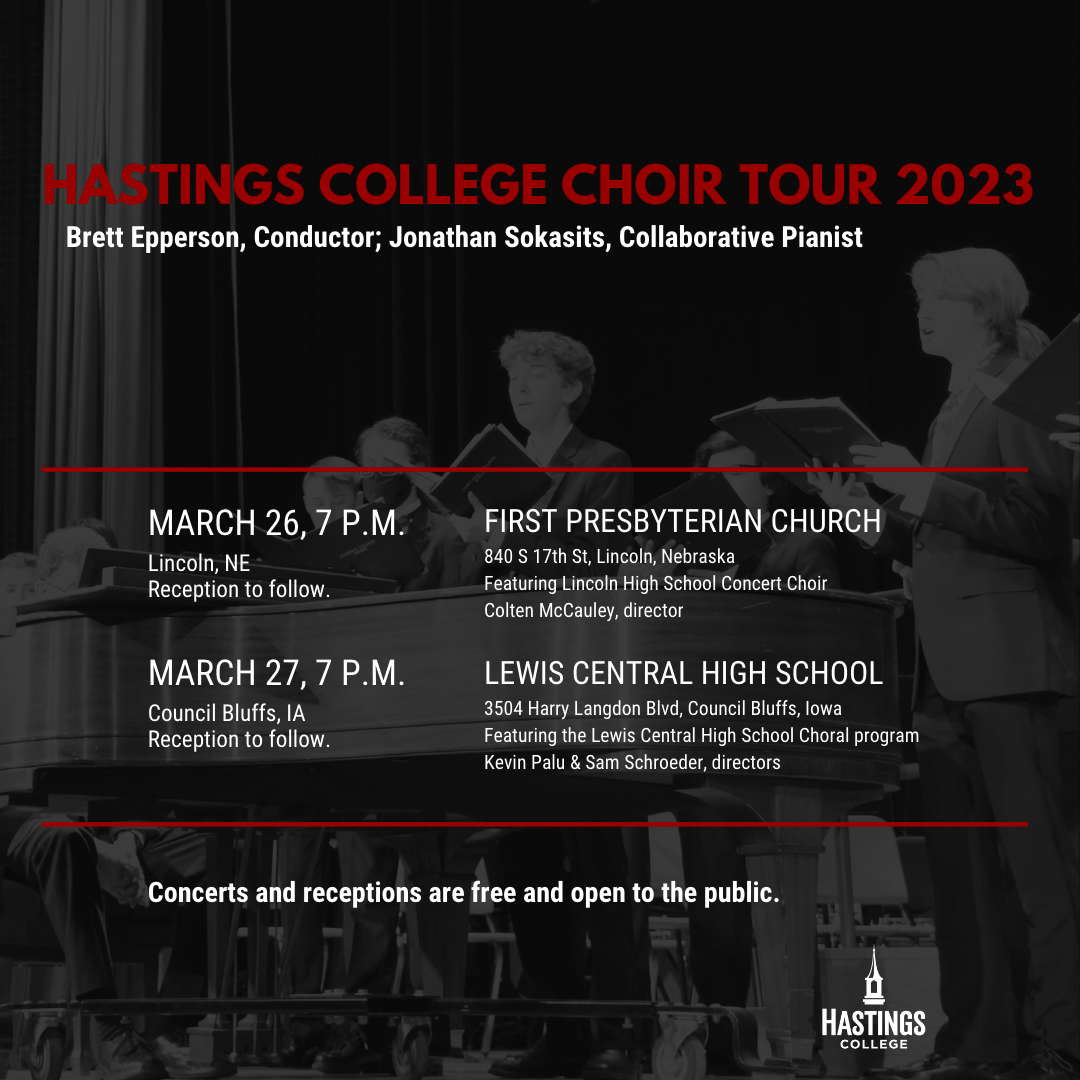 The Hastings College choir to perform in Lincoln, Council Bluffs ...