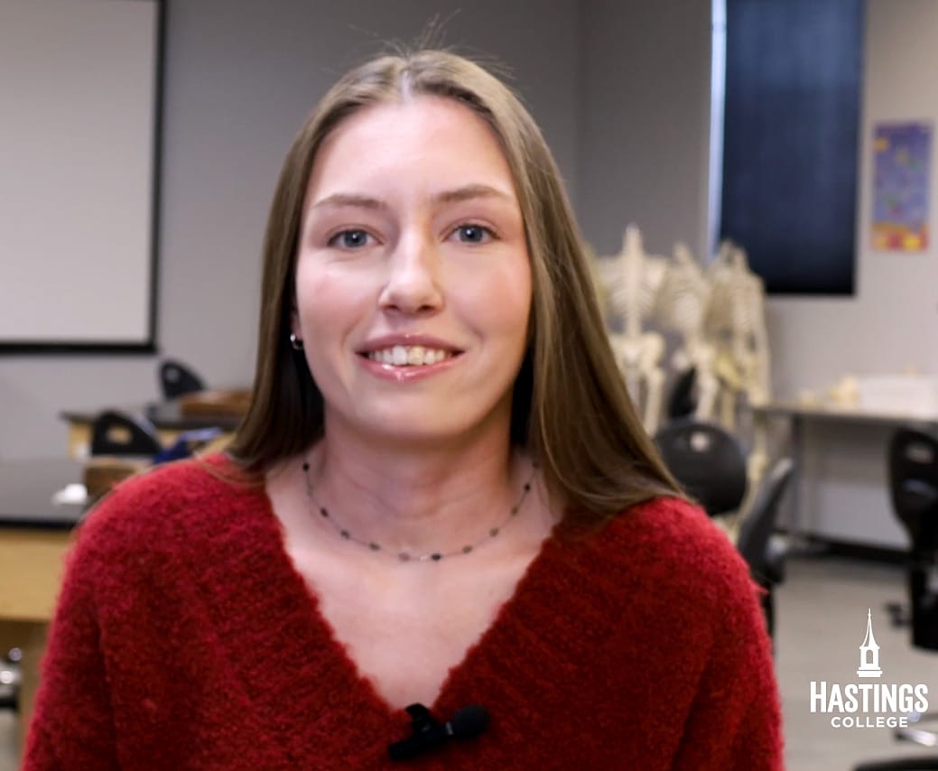 Video: Stull credits hard work, Hastings College for medical school ...