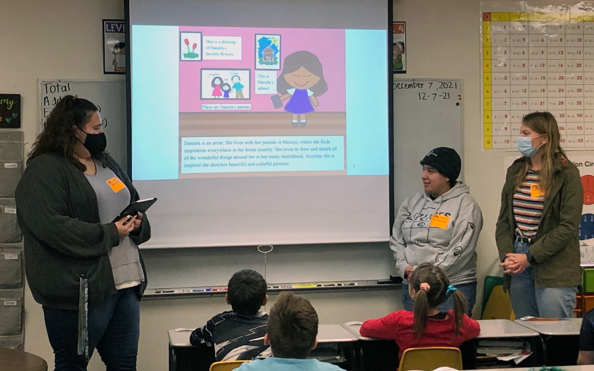 Students learn about diversity through writing multicultural children’s ...