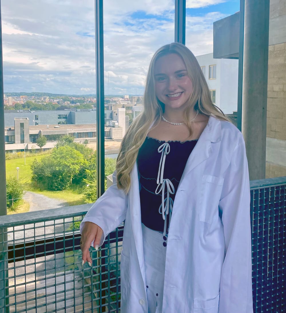 Curiosity, passion for learning lead Lanning to Belgium - Hastings College
