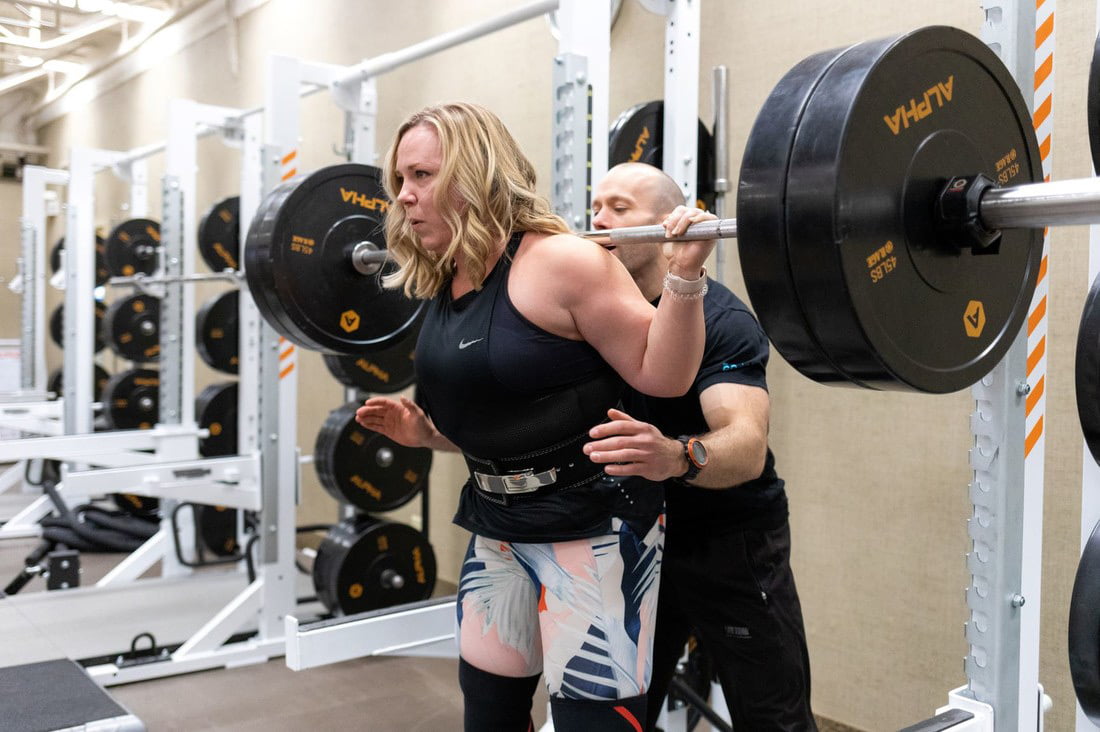 Holtan builds resilience through strength training - Hastings College